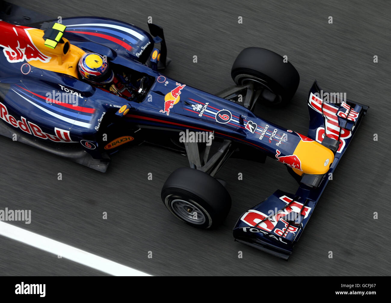 Formula 1 car top view hi-res stock photography and images - Alamy
