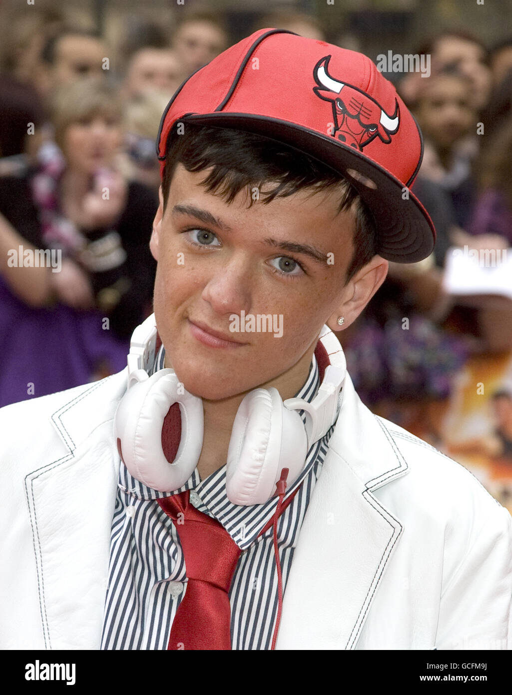 George Sampson arriving for the Premiere of StreetDance 3D, at the ...