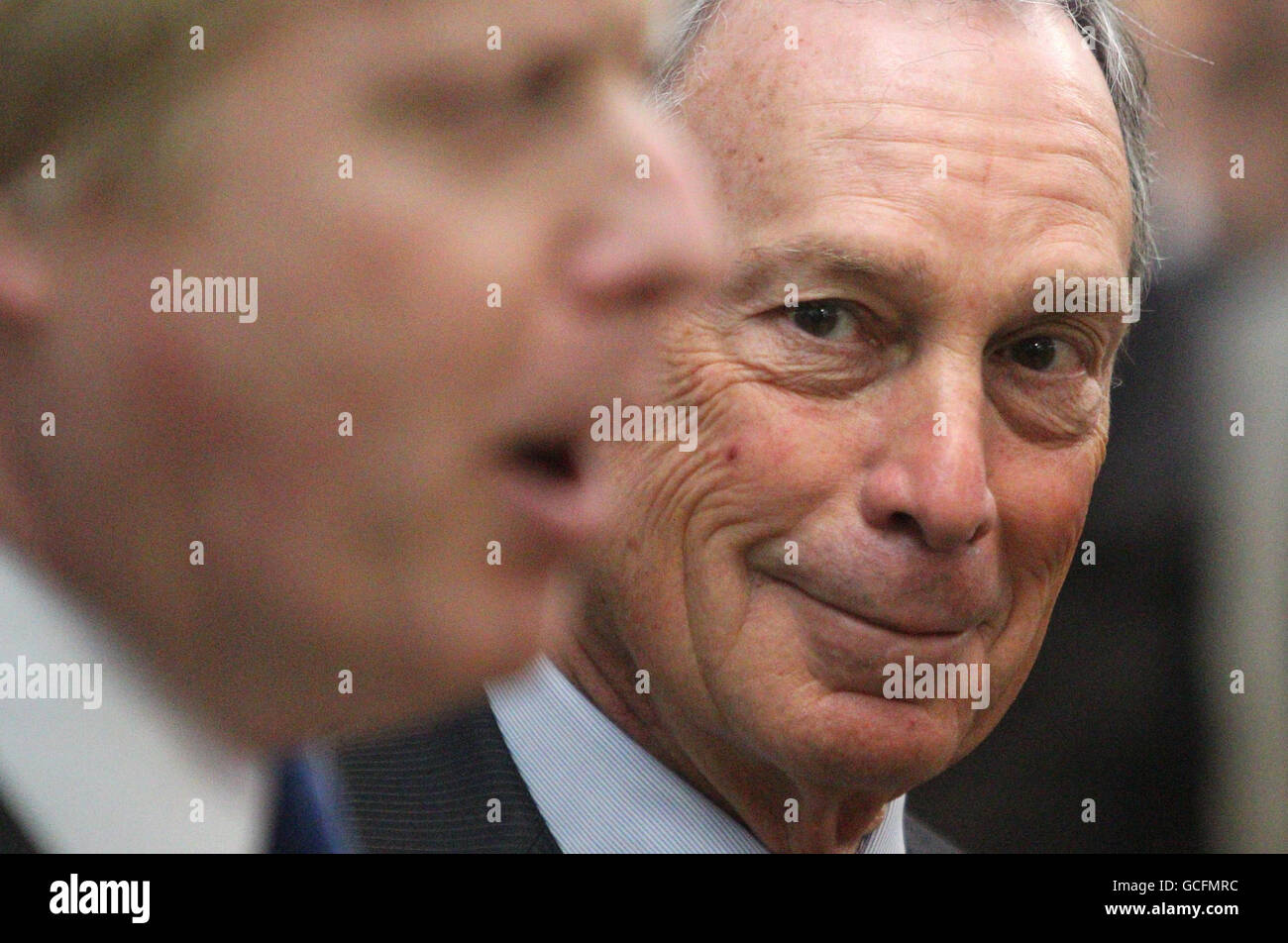 Johnson meets Bloomberg Stock Photo - Alamy