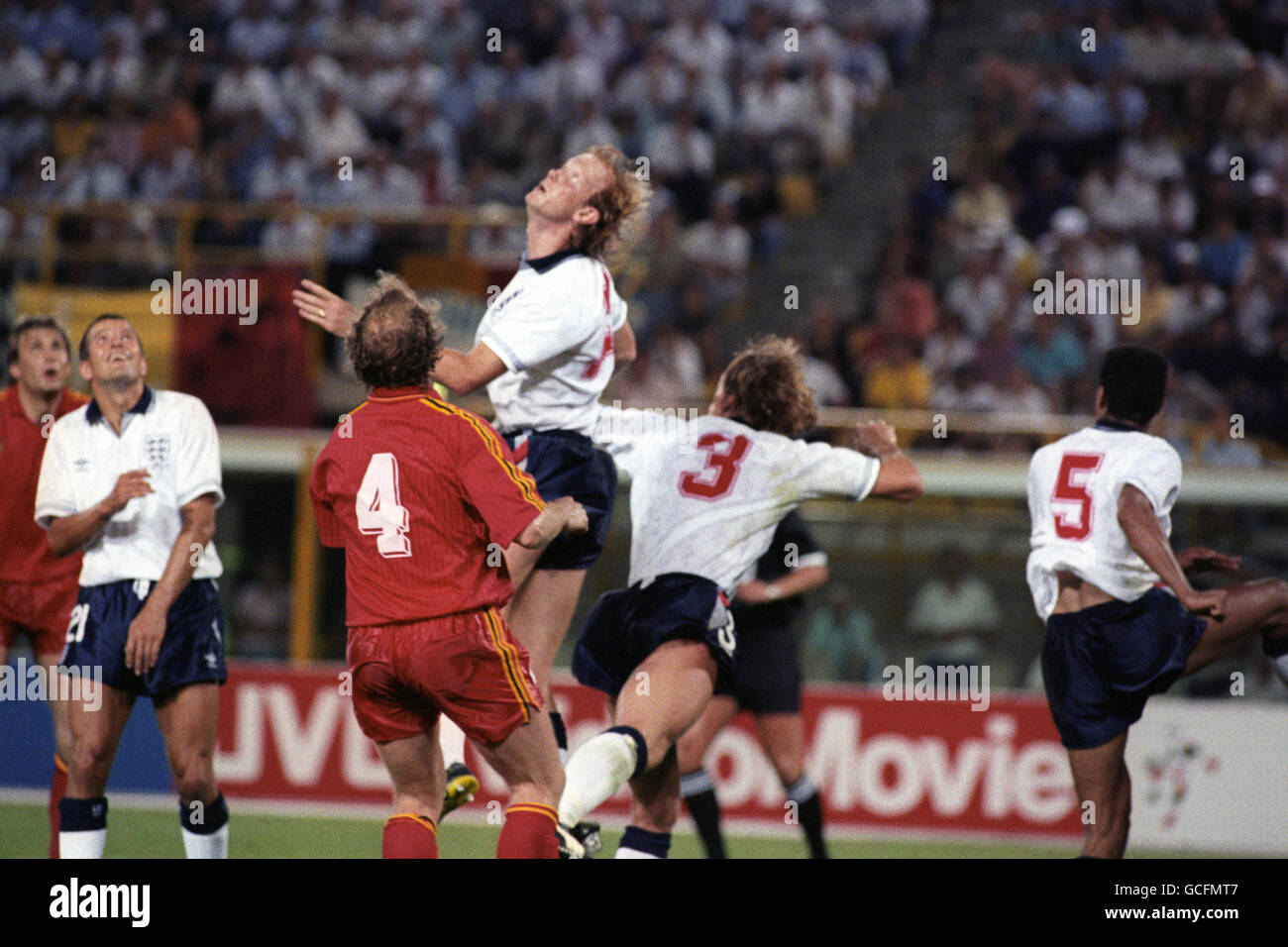 Soccer - FIFA World Cup Italia 90 - Second Round - England v Belgium ...