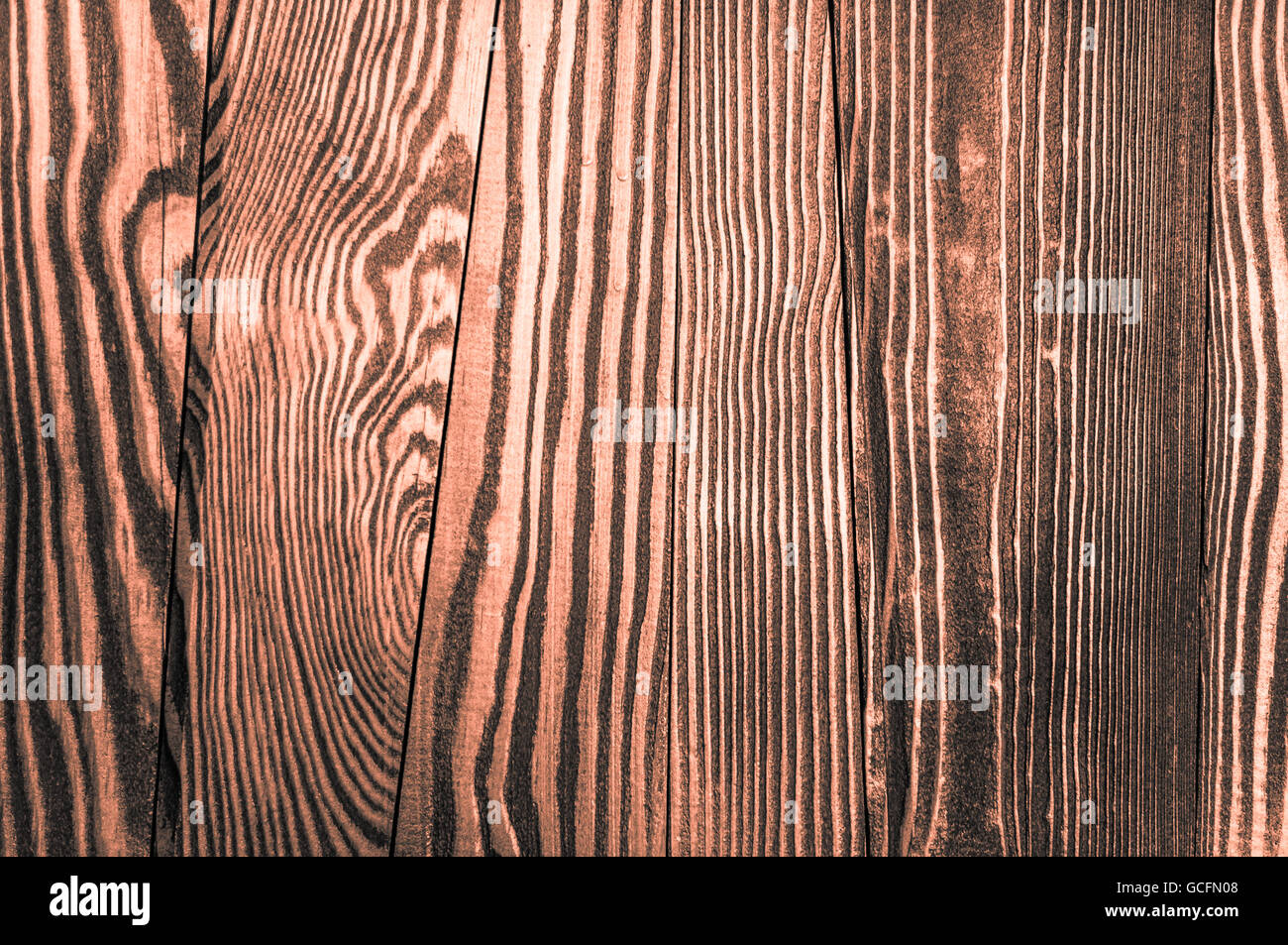 Perfect orange grayish orangish irregular old and rough wood timber ...