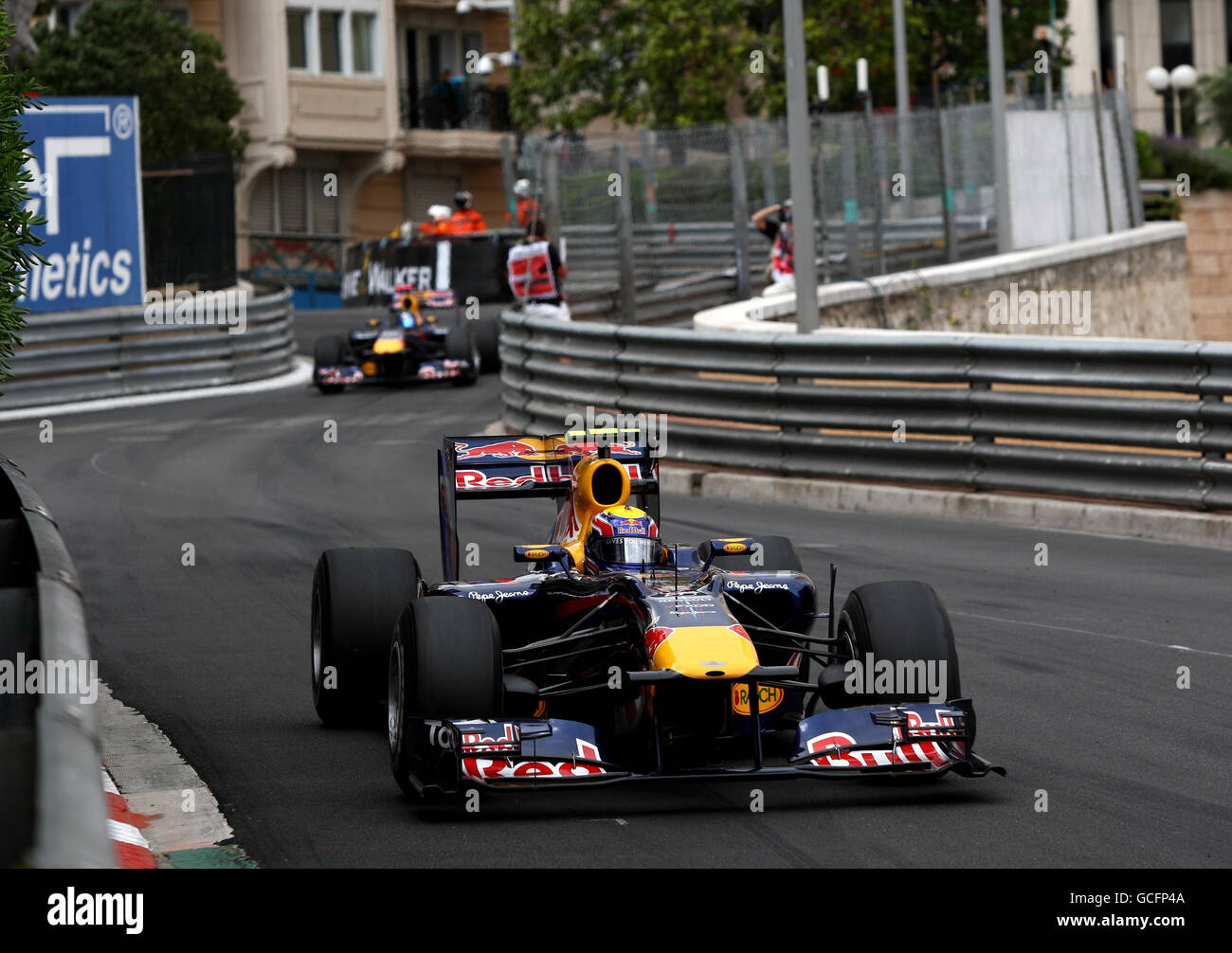 Red bulls mark webber monaco grand prix circuit de monaco hi-res stock ...