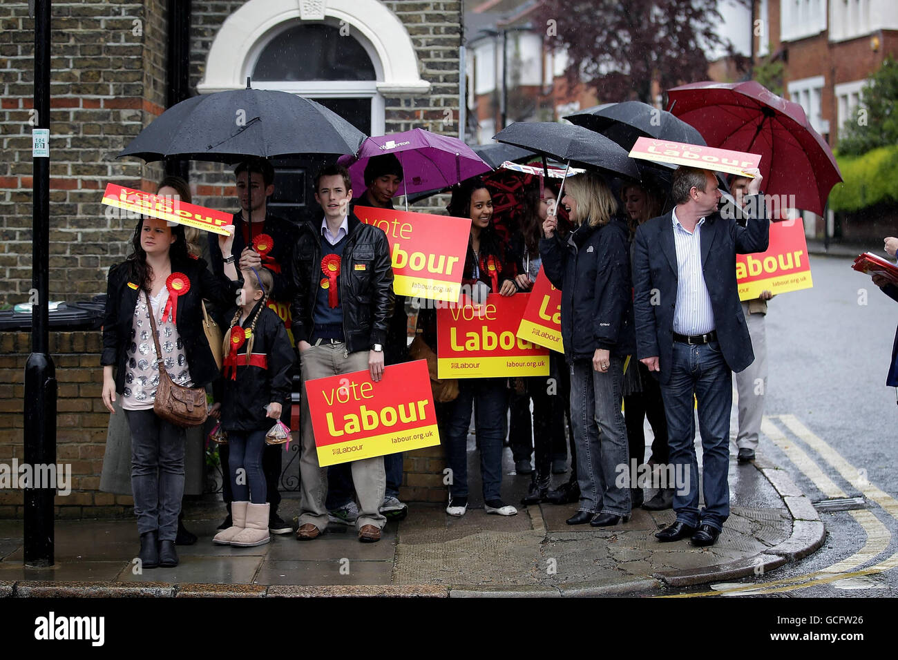 2010 General Election campaign May 2nd Stock Photo - Alamy
