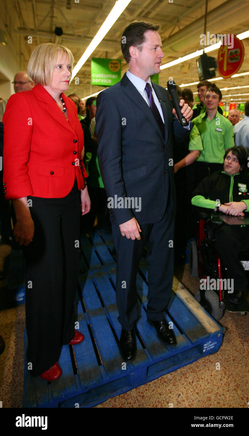 2010 General Election campaign May 2nd Stock Photo - Alamy