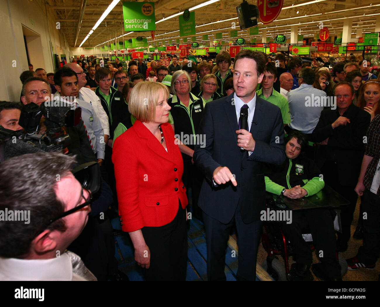 2010 General Election campaign May 2nd Stock Photo - Alamy