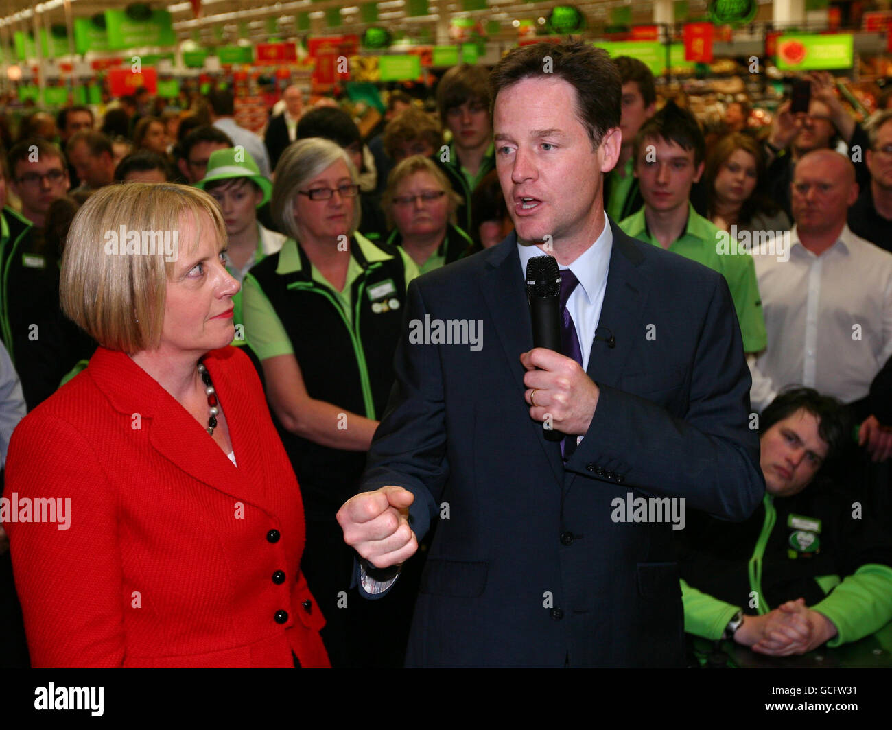 2010 General Election campaign May 2nd Stock Photo - Alamy