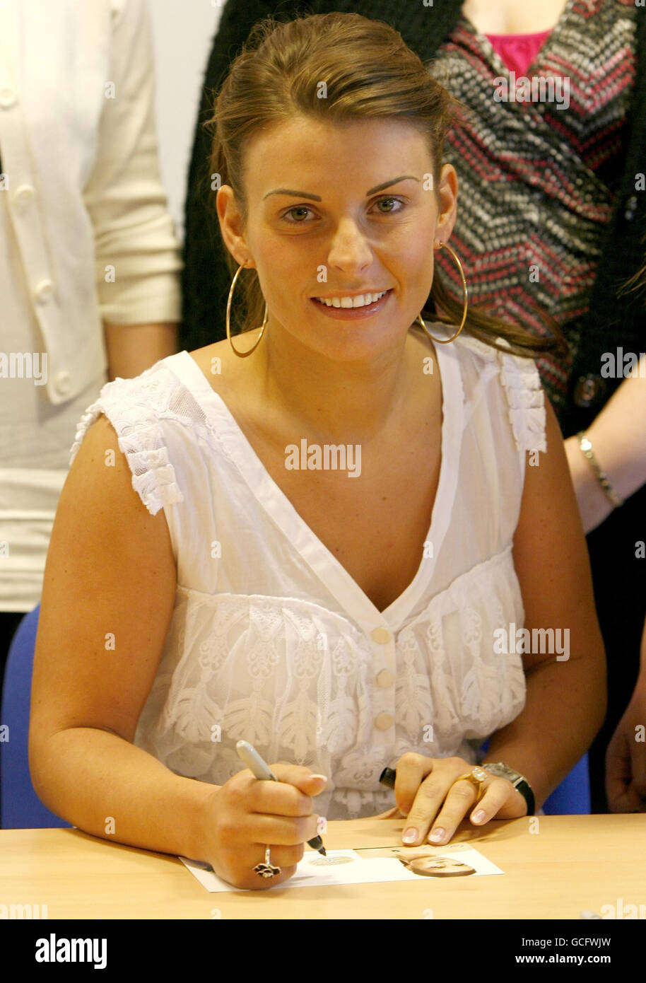 Coleen opens Argos store Stock Photo - Alamy