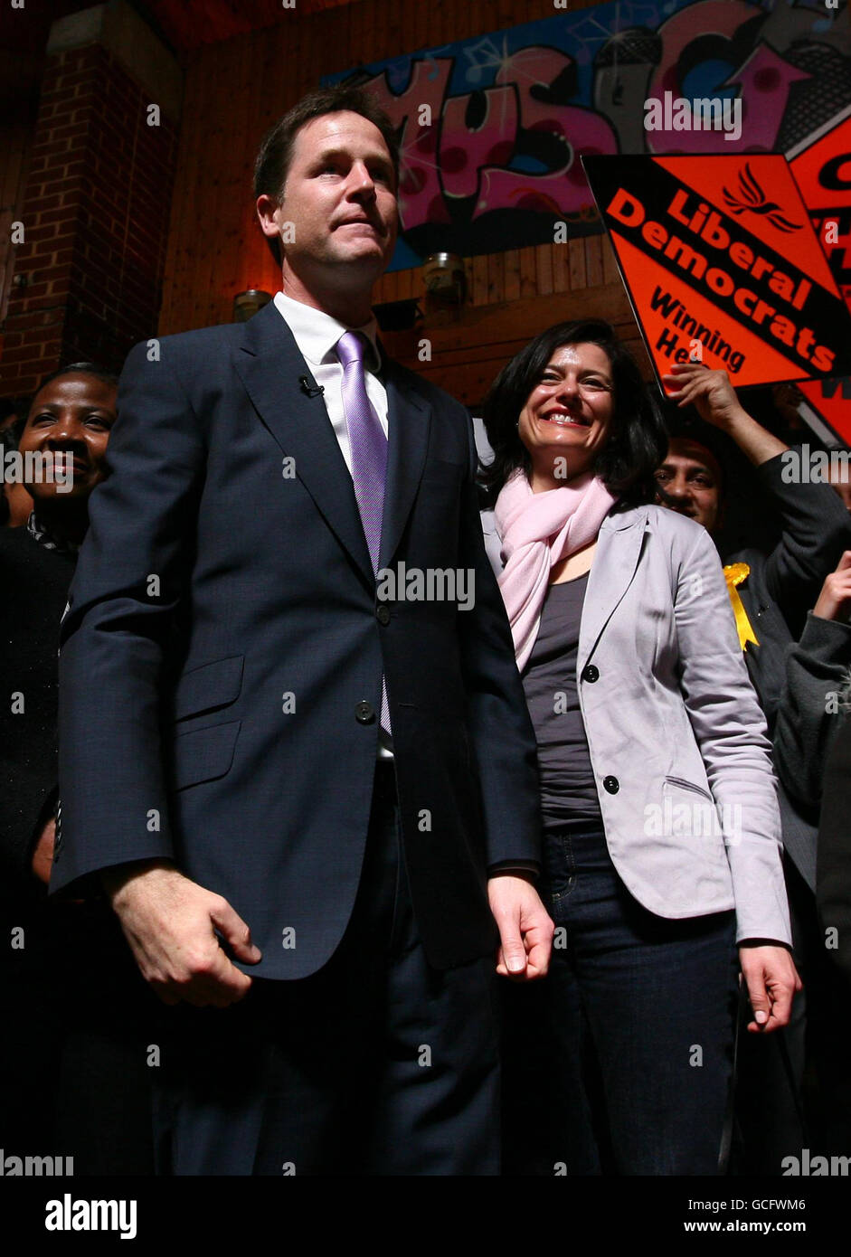 2010 general election campaign may 3rd hi-res stock photography and ...