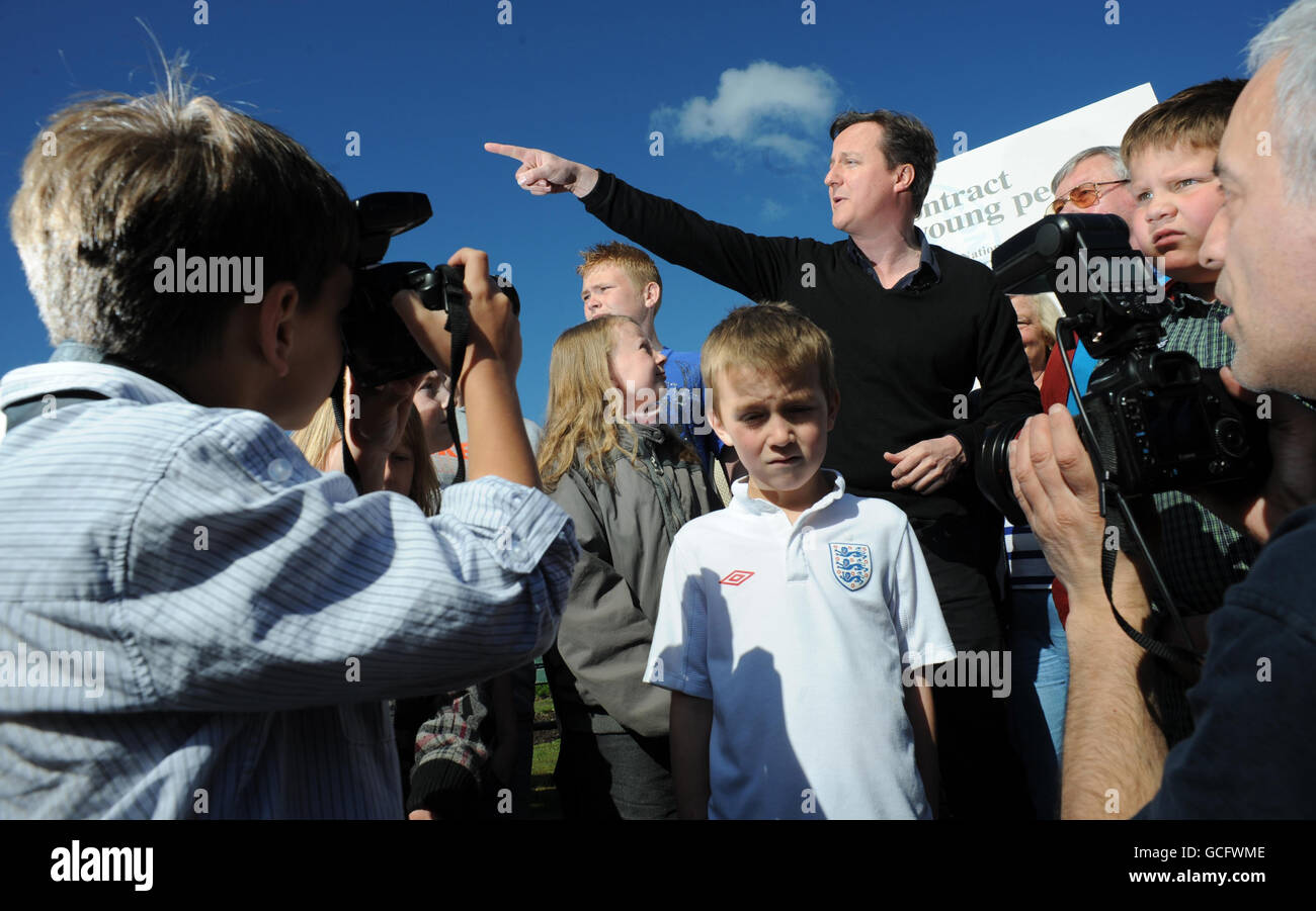 2010 General Election campaign May 3rd Stock Photo - Alamy