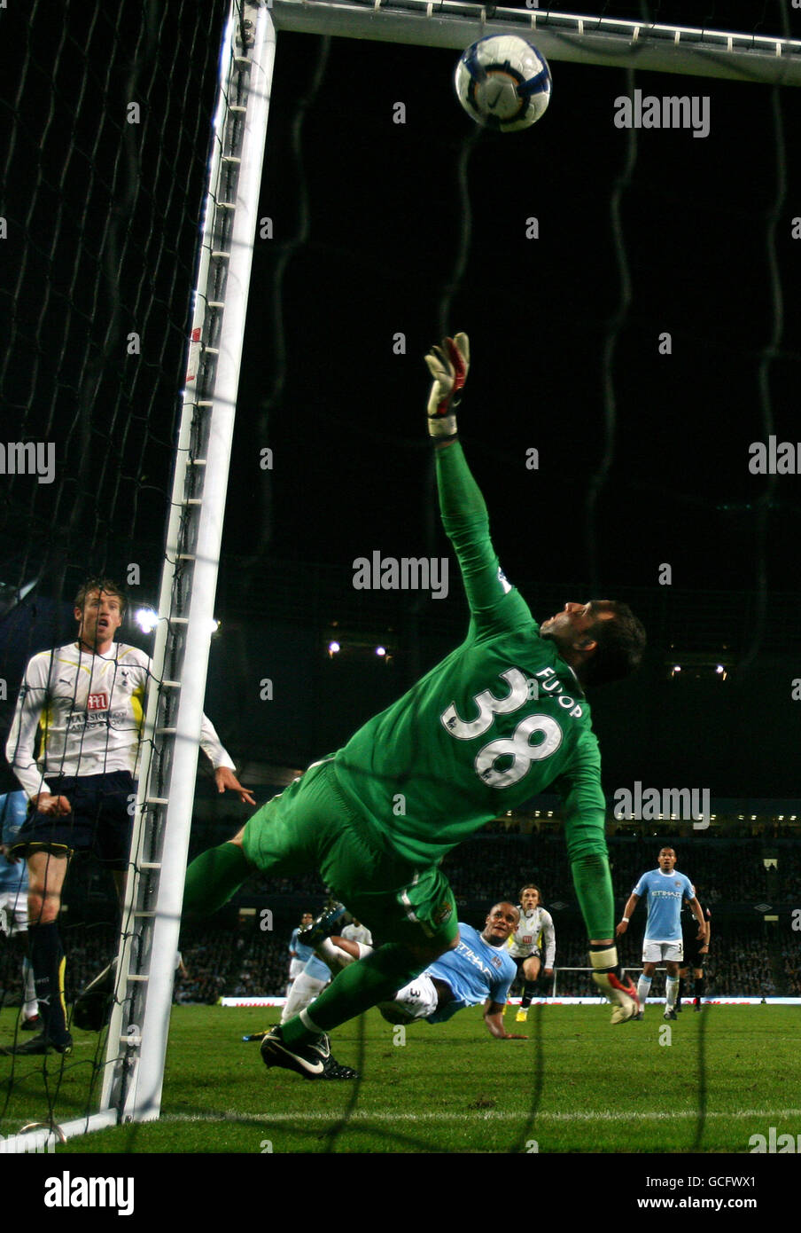 Tottenham manchester city goal hi-res stock photography and images - Alamy