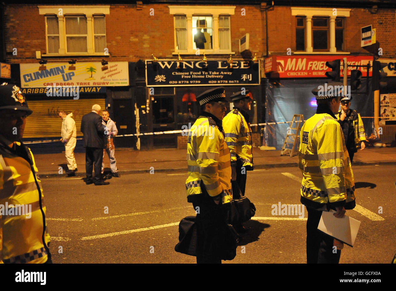 Teenager stabbing in Sydenham Stock Photo - Alamy