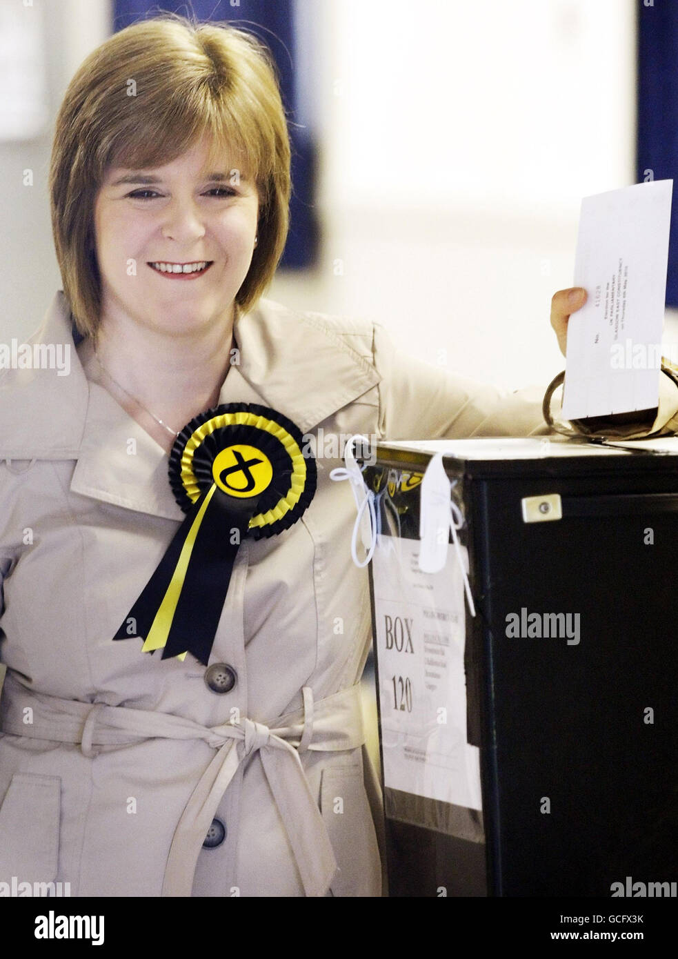 2010 General Election Polling Day Stock Photo - Alamy