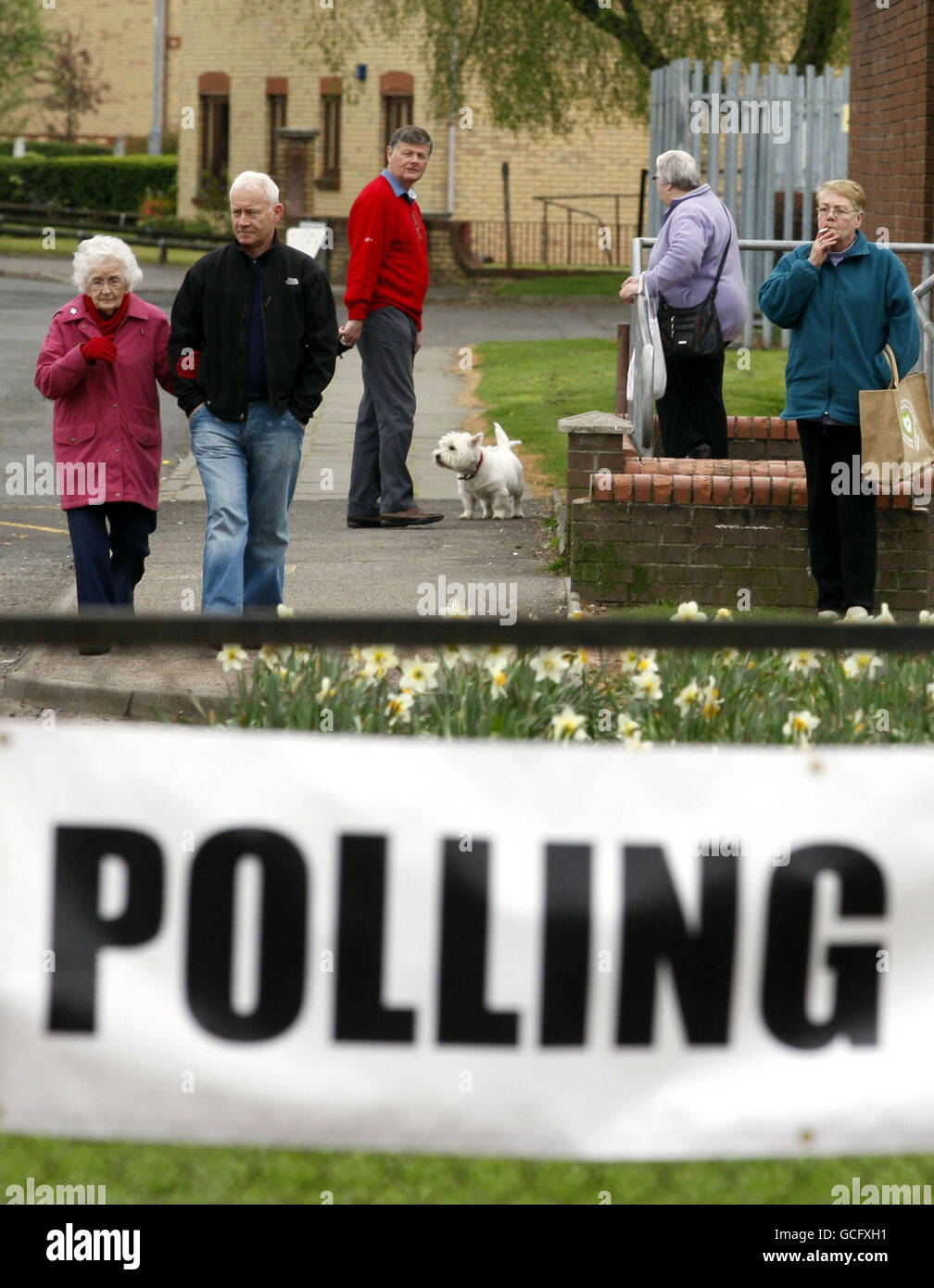 2010 General Election Polling Day Stock Photo - Alamy