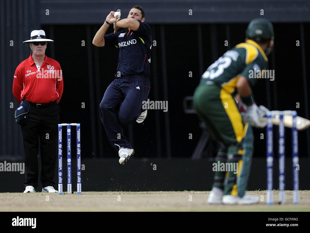 England's Tim Bresnan in action against Pakistan during the ICC World ...