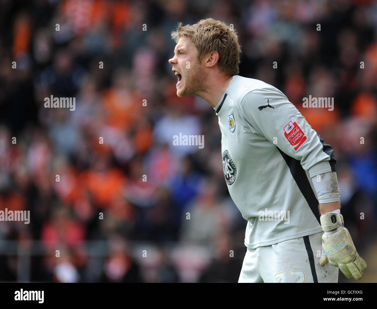 Angry goalkeeper hi-res stock photography and images - Alamy