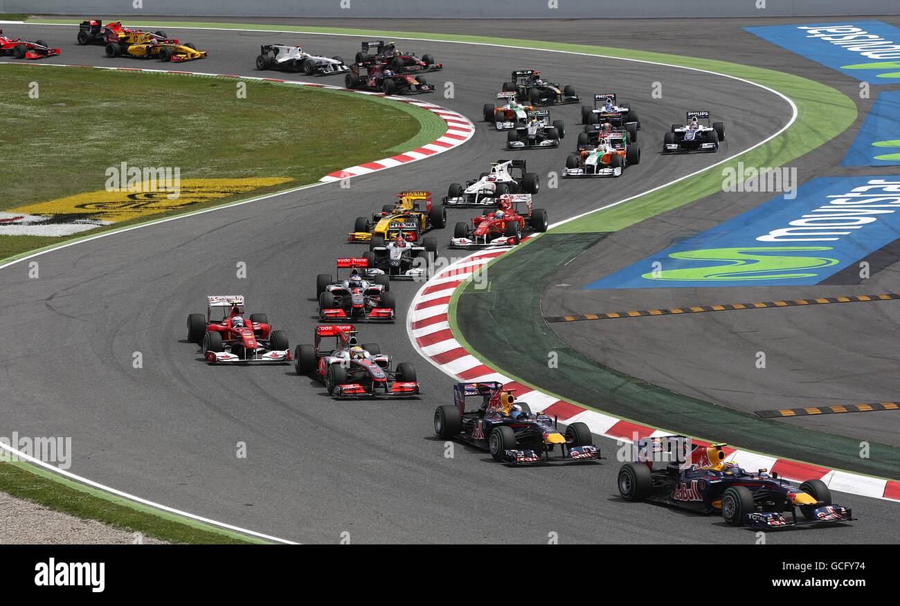 Formula One Motor Racing - Spanish Grand Prix - Catalunya Circuit Stock ...