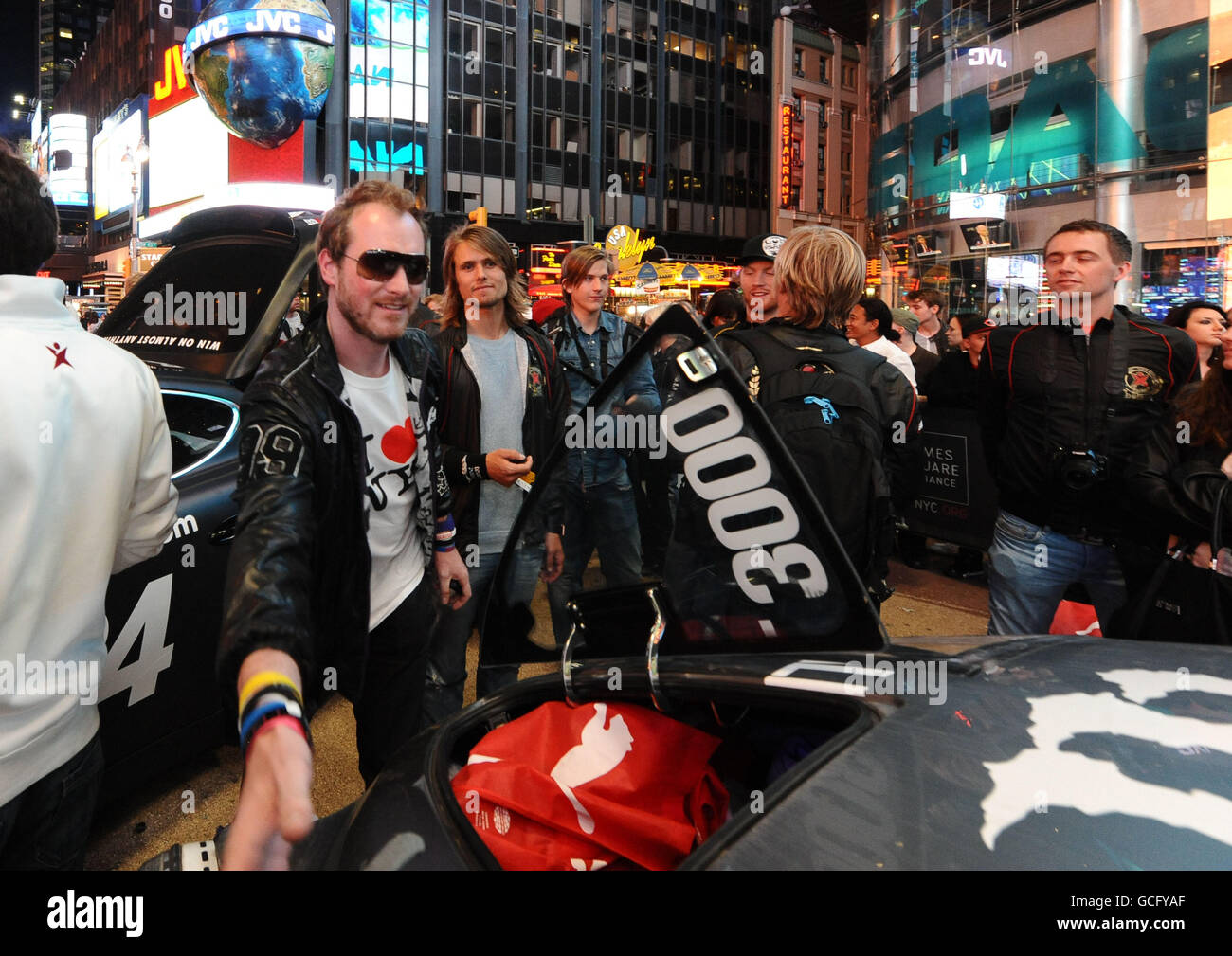 Gumball 3000 Rally 2010 - New York Stock Photo - Alamy