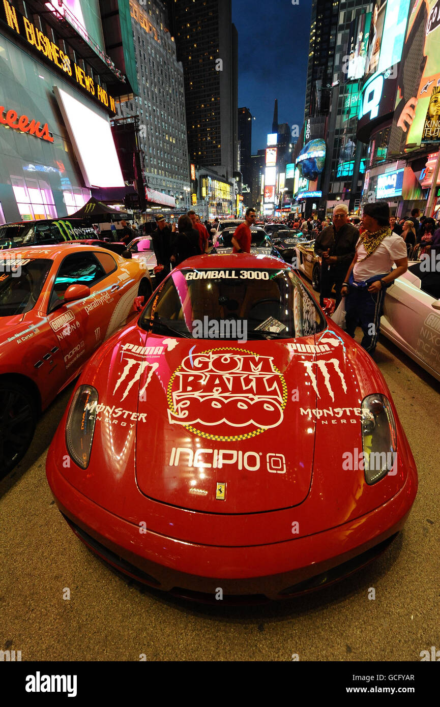 Gumball 3000 Rally 2010 - New York Stock Photo - Alamy