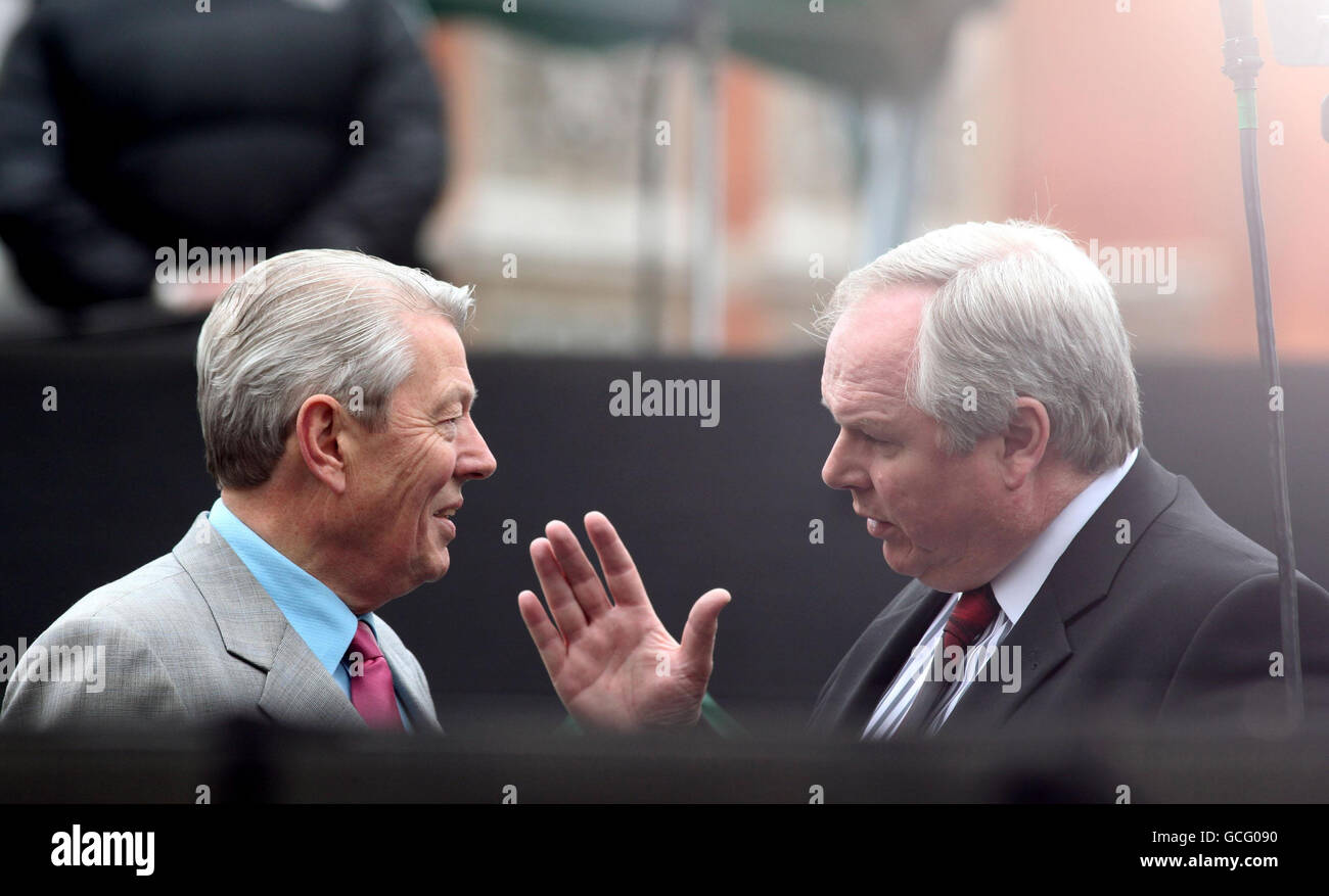 Home Secretary Alan Johnson talks to Sky's Adam Boulton after a Sky ...