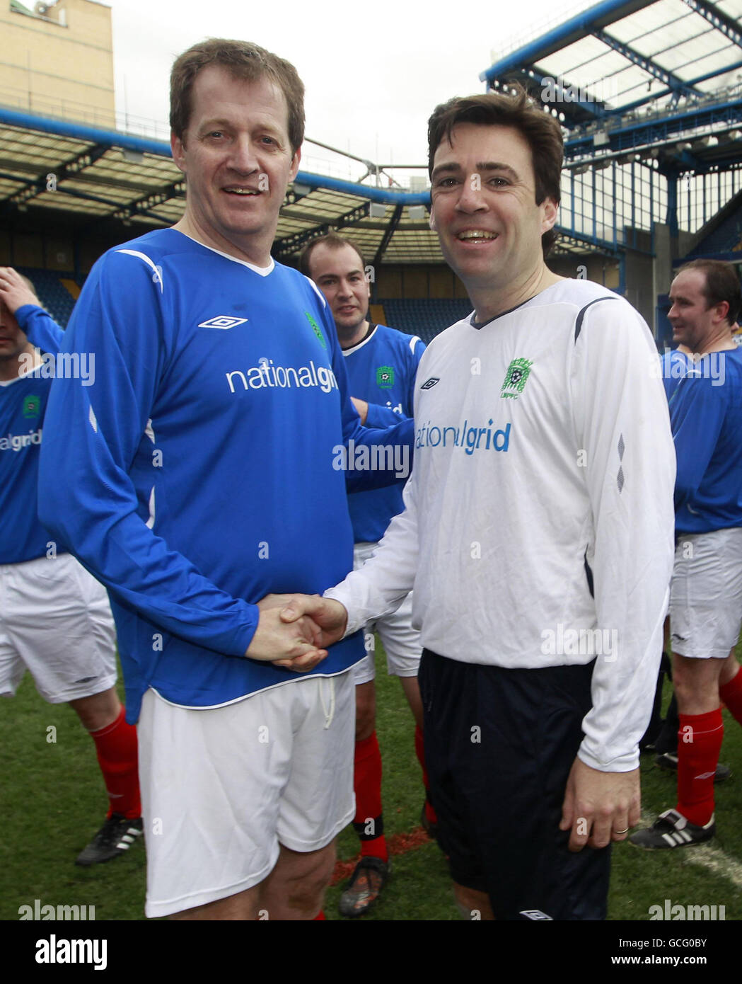 CF Trust and UK Parliamentary football match Stock Photo - Alamy