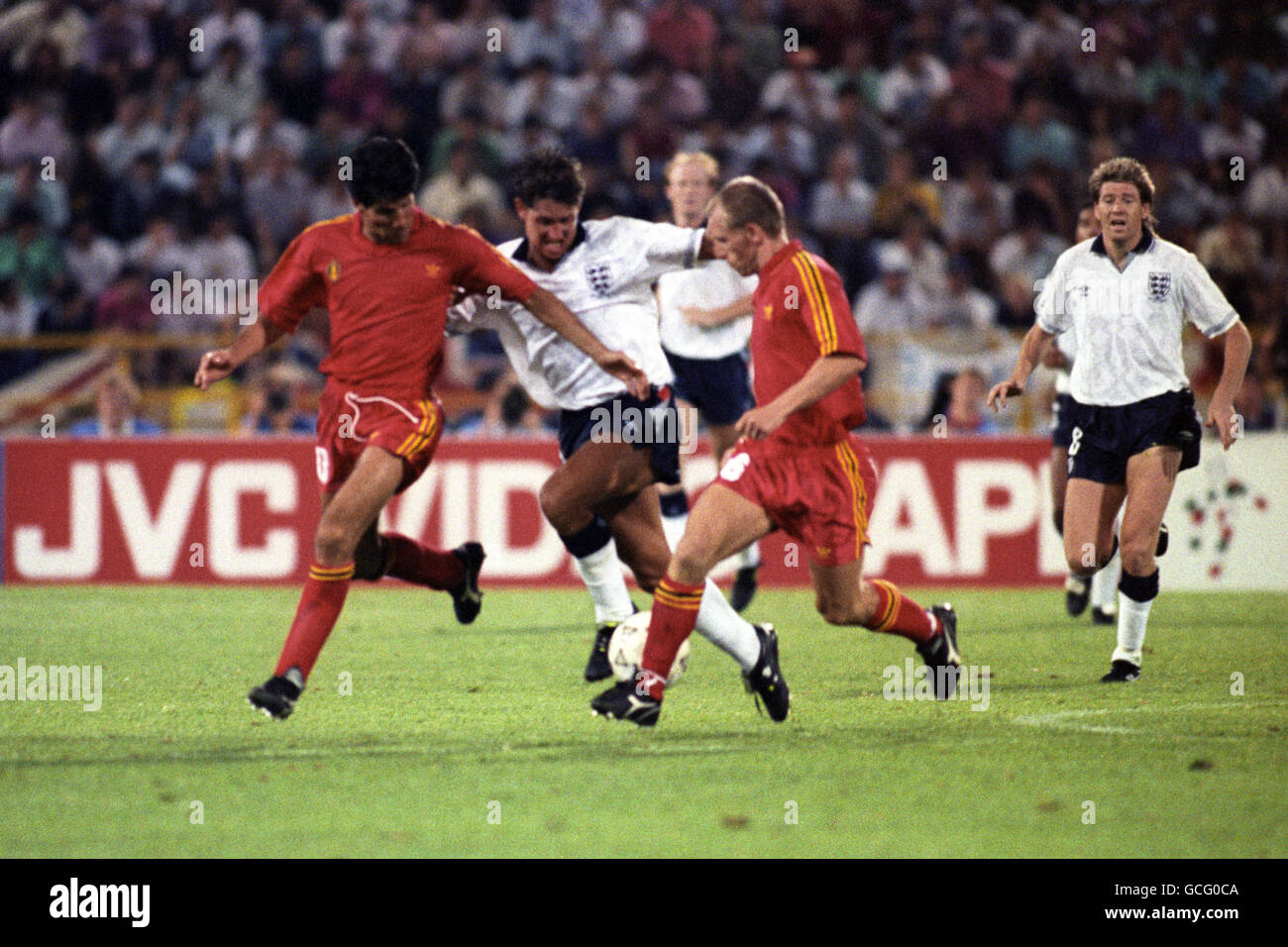 Soccer - FIFA World Cup Italia 90 - Second Round - England v Belgium ...