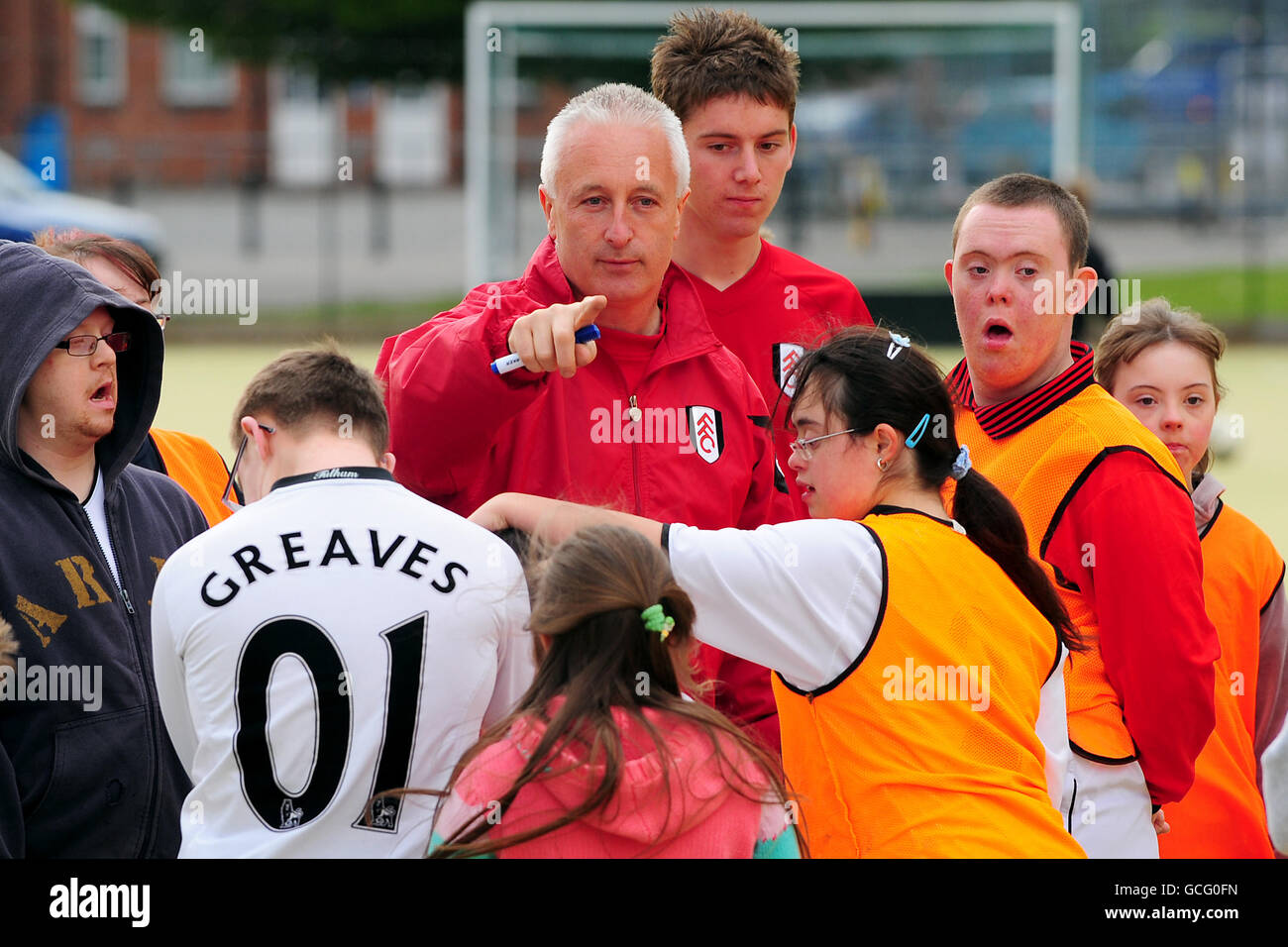 Fulham Badgers' during an Event at Raynes Park Hight School Stock Photo ...
