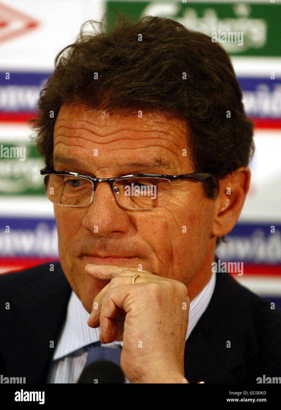 Soccer england 2010 fifa world cup squad announcement wembley stadium ...