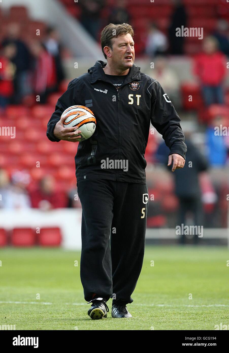 Football first second hi-res stock photography and images - Alamy