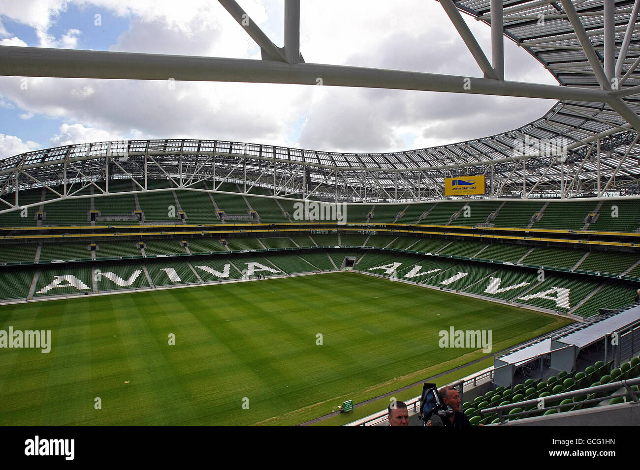 Aviva stadium opening Stock Photo - Alamy