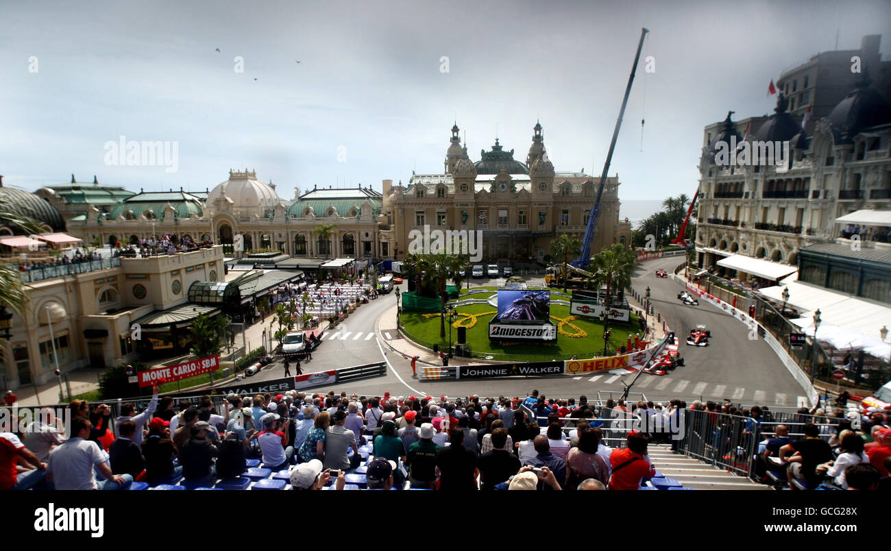 Monaco crowd monaco grand prix hi-res stock photography and images - Alamy