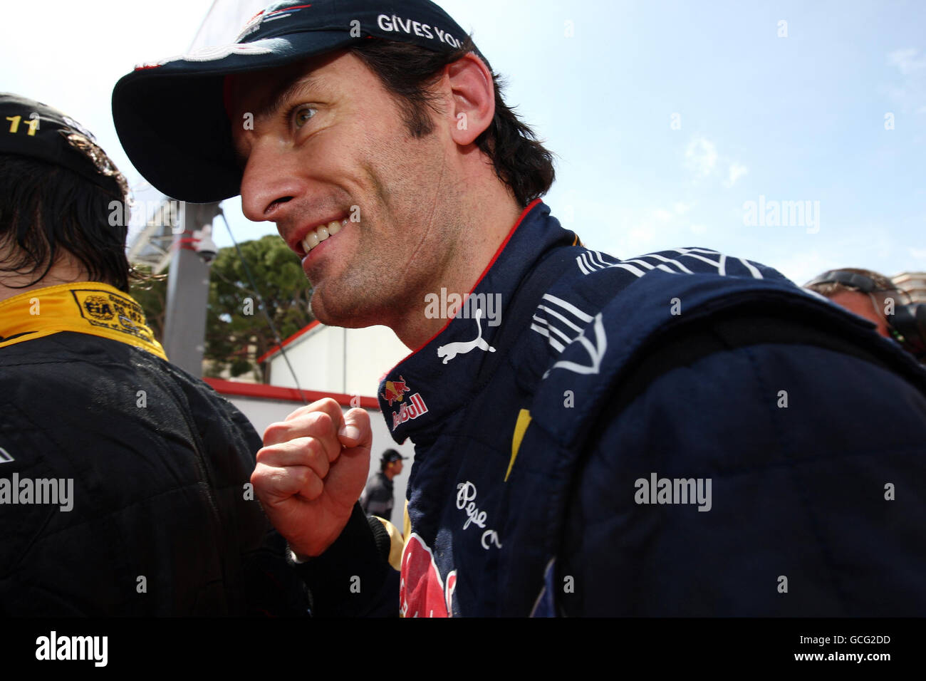 Red bulls mark webber monaco grand prix circuit de monaco hi-res stock ...