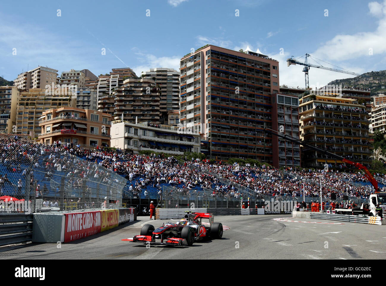 Monaco crowd monaco grand prix hi-res stock photography and images - Alamy