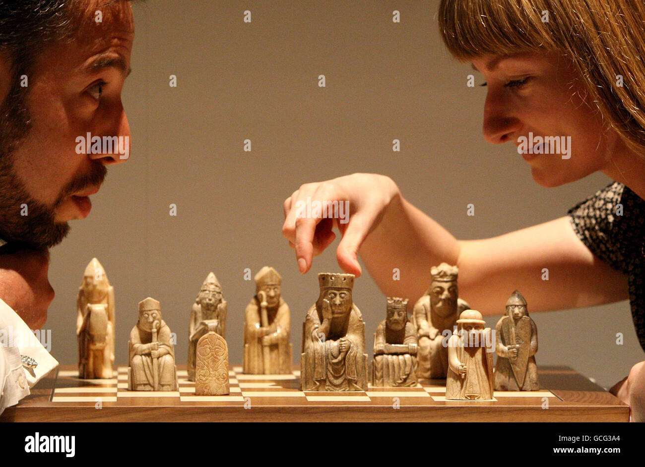 Lewis chessmen british museum hi-res stock photography and images - Alamy