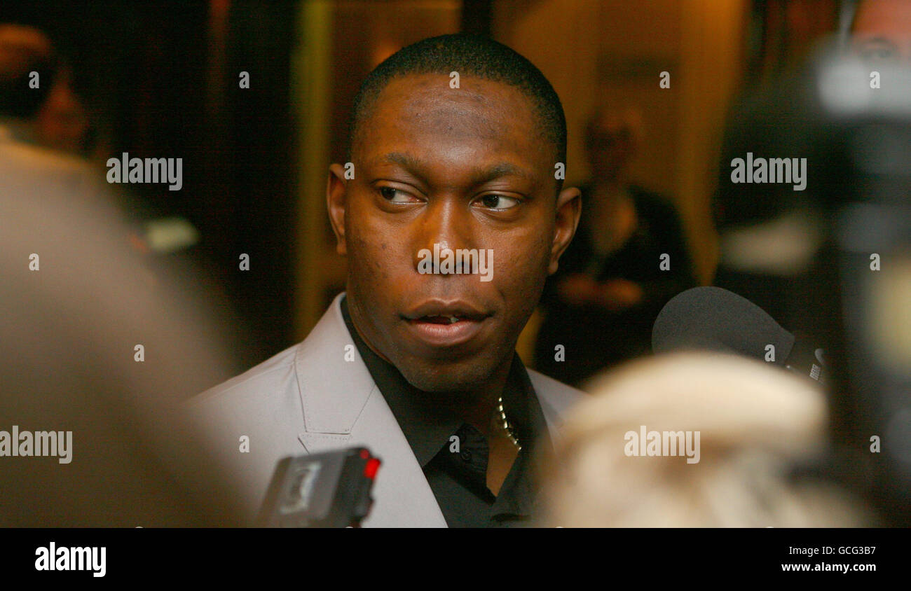Dizzee Rascal arrives at the Ivor Novello Awards at the Grosvenor House ...