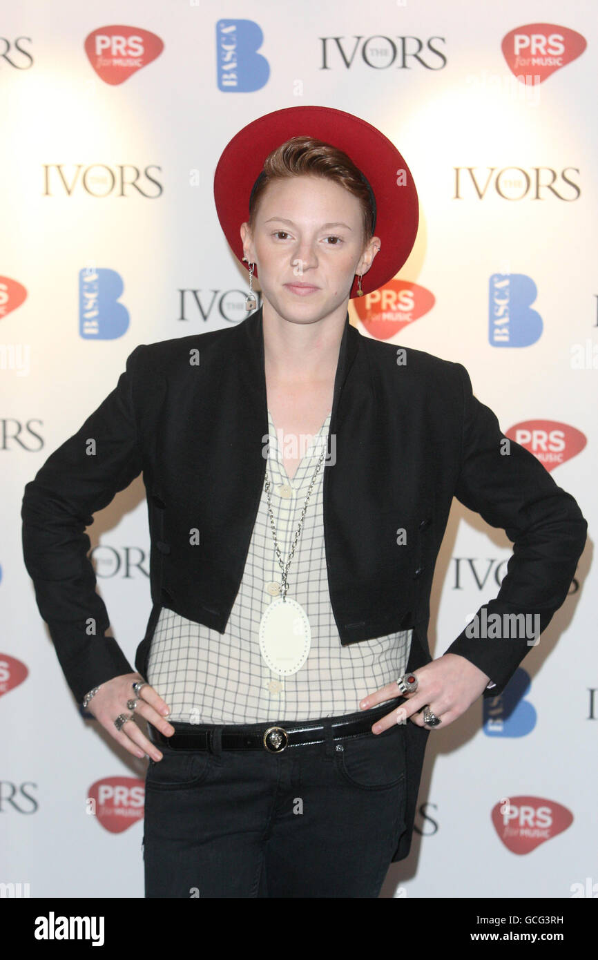 Ivor Novello Awards - London. La Roux's Elly Jackson arrives at the ...