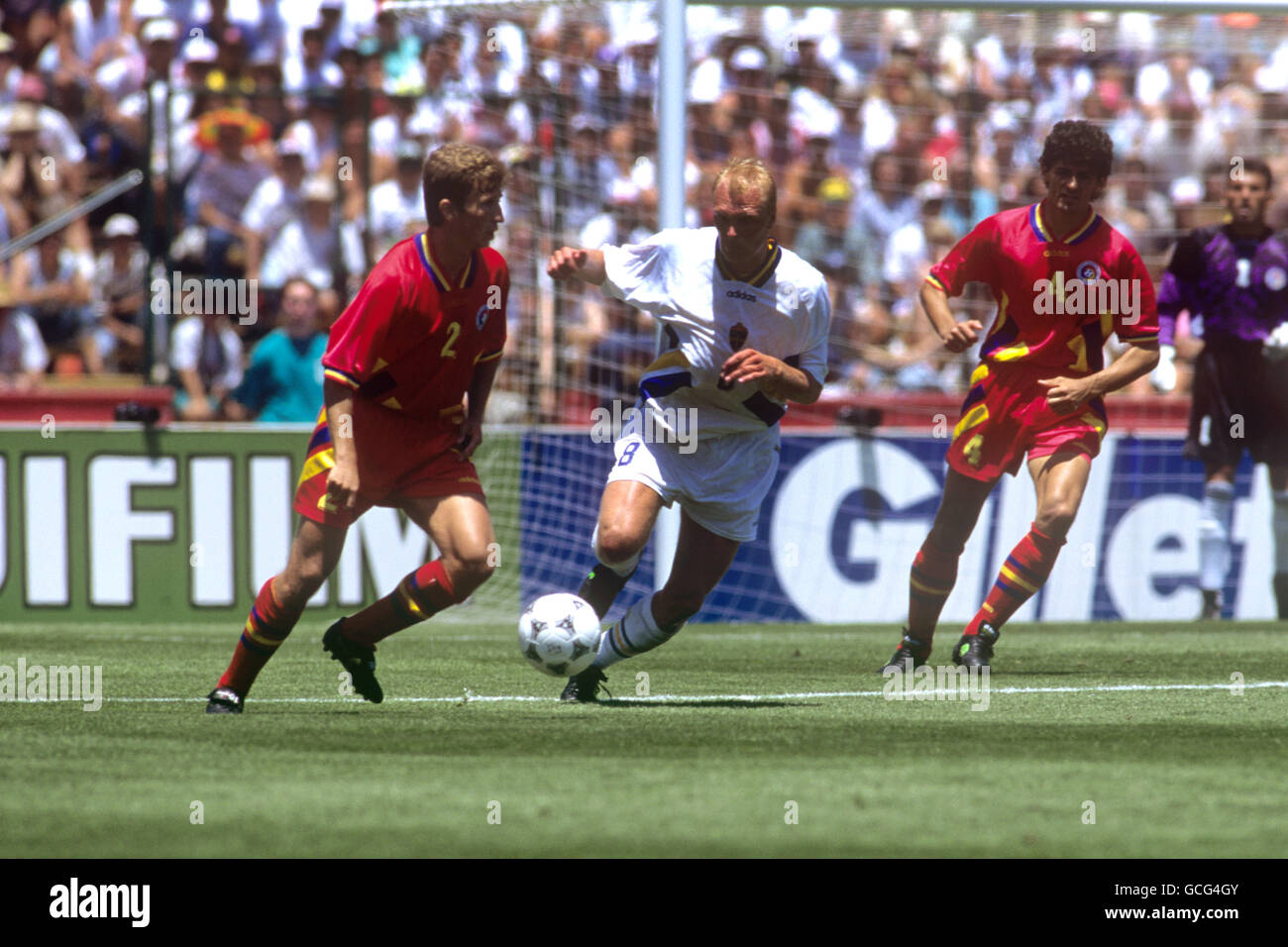 Soccer world cup usa 1994 quarter finals romania stanford stadium hi ...
