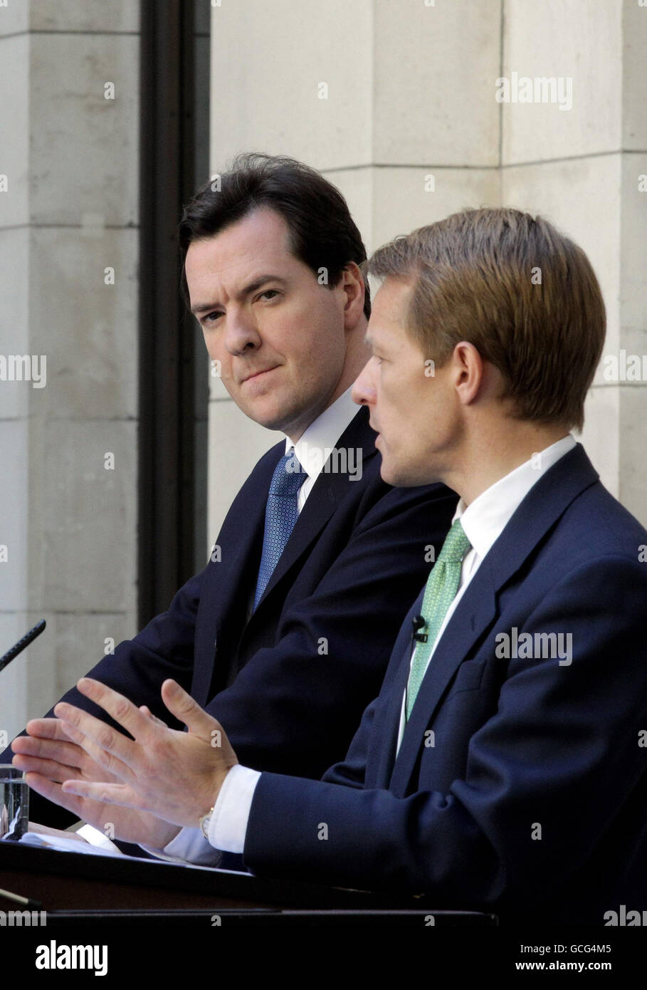 From left chancellor george osborne hi-res stock photography and images ...