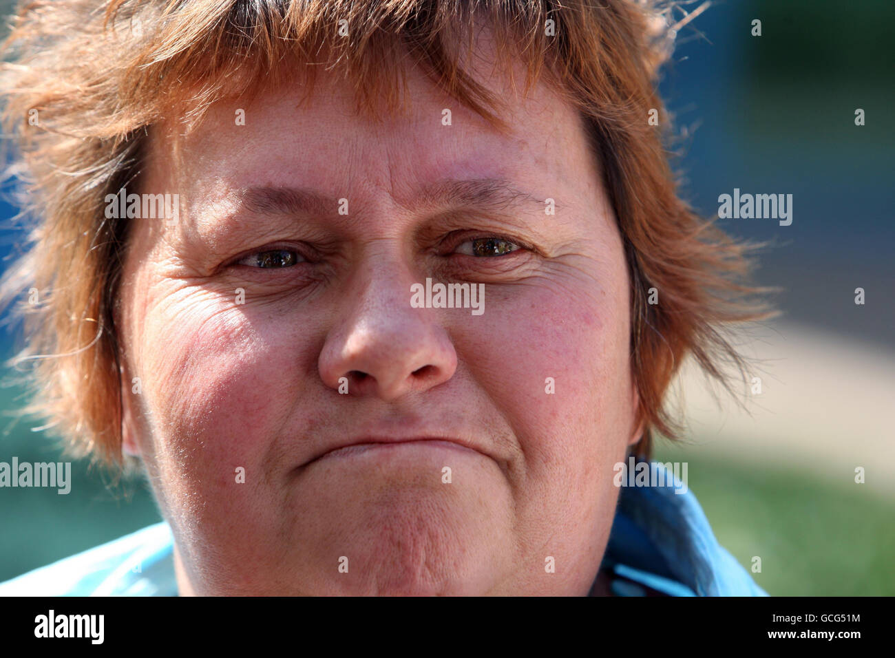 Gill Flack, mother of quadriplegic Kyle Flack leaves at Basildon Crown ...