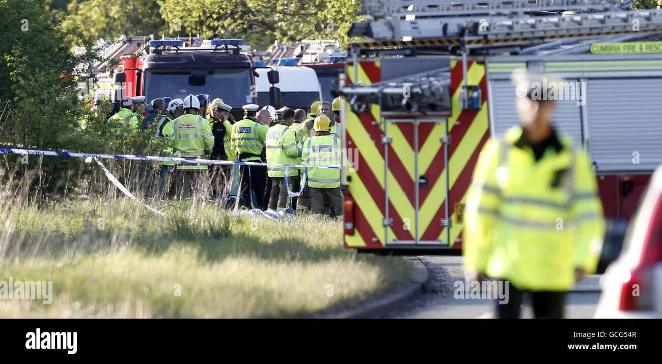 School bus crash Stock Photo - Alamy