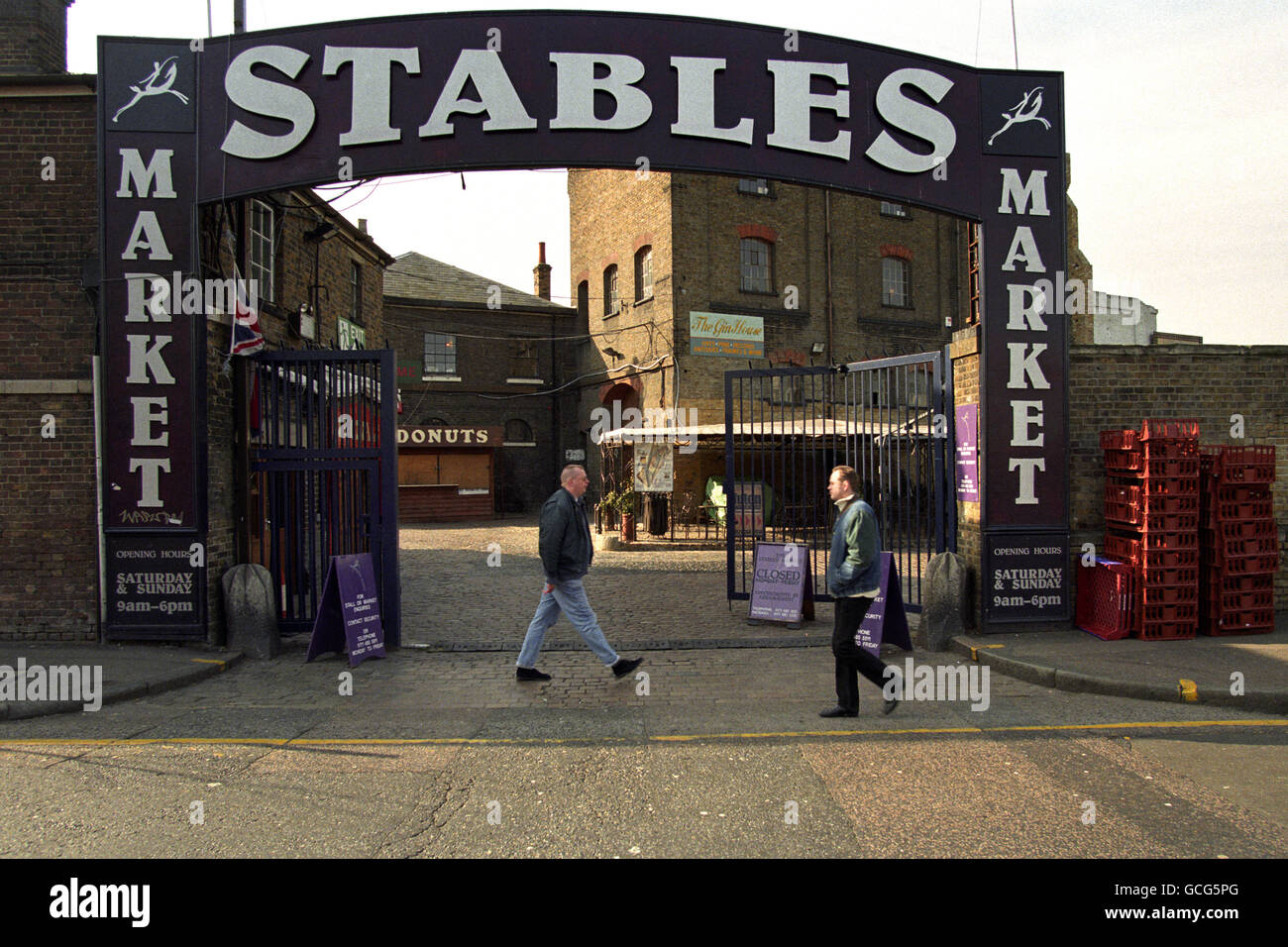Entrance camden stables market in hi-res stock photography and images ...