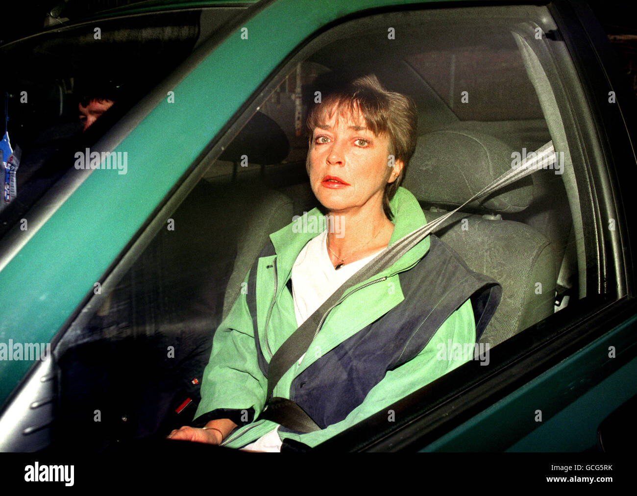 ANNE KIRKBRIDE, ALIAS DEIRDRE FROM CORONATION STREET ARRIVING AT ...