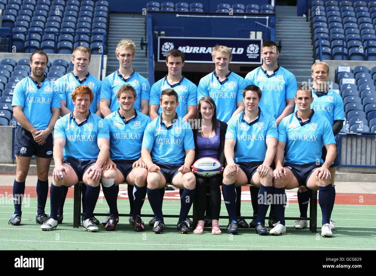 Rugby Union - Scotland Sevens' Captains Run - Murrayfield Stock Photo ...