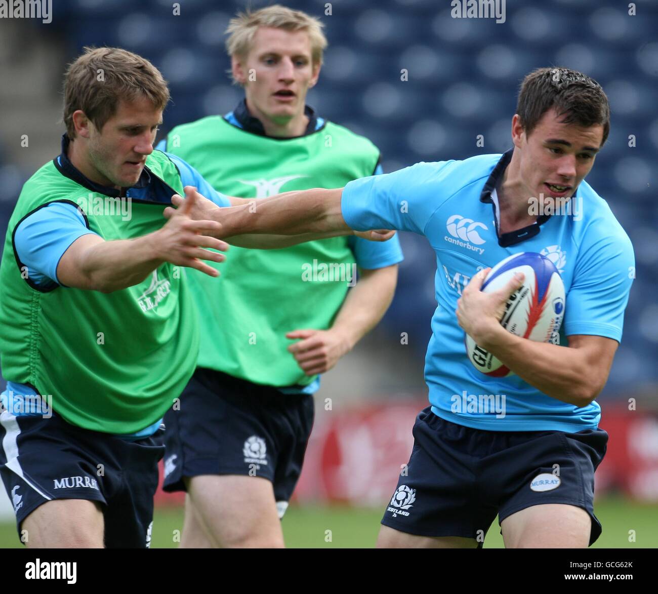 Rugby Union - Scotland Sevens' Captains Run - Murrayfield. Scotland's ...