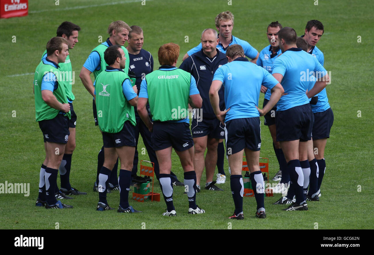 Rugby Union - Scotland Sevens' Captains Run - Murrayfield. Scotland's ...
