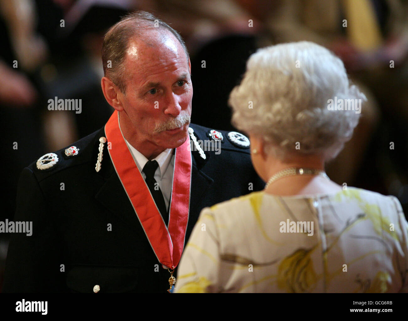 Tim Hollis, Chief Constable of Humberside Police, receives a CBE from ...