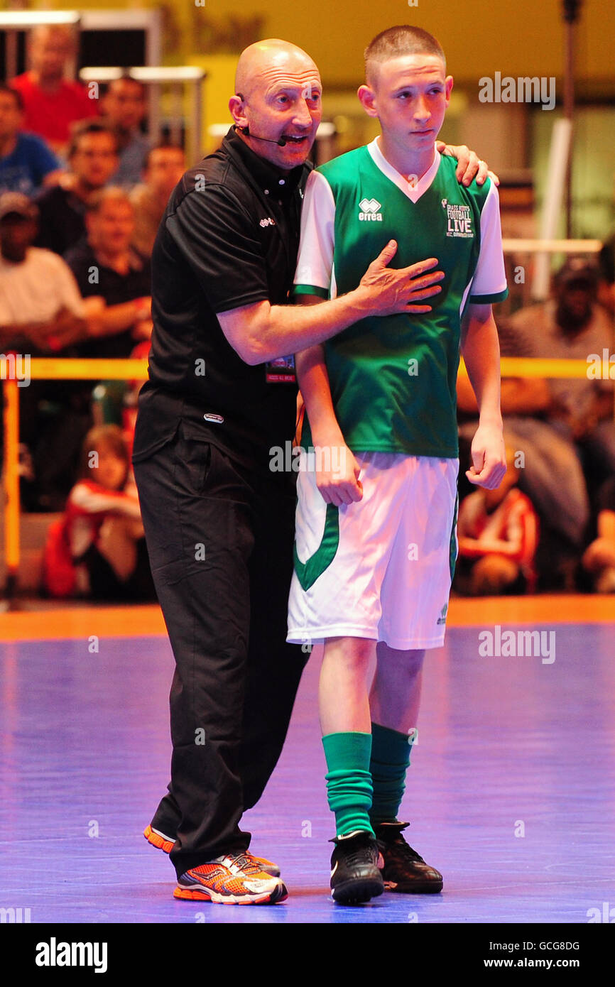 Soccer - Grass Roots Football Live - NEC Stock Photo - Alamy