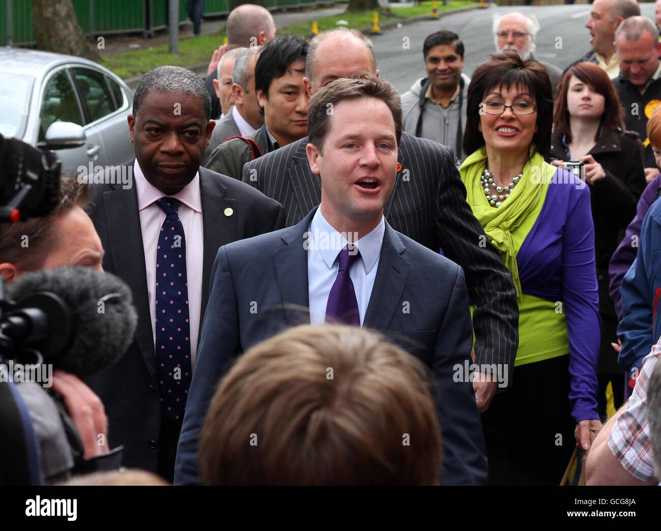 2010 General Election campaign May 2nd Stock Photo - Alamy