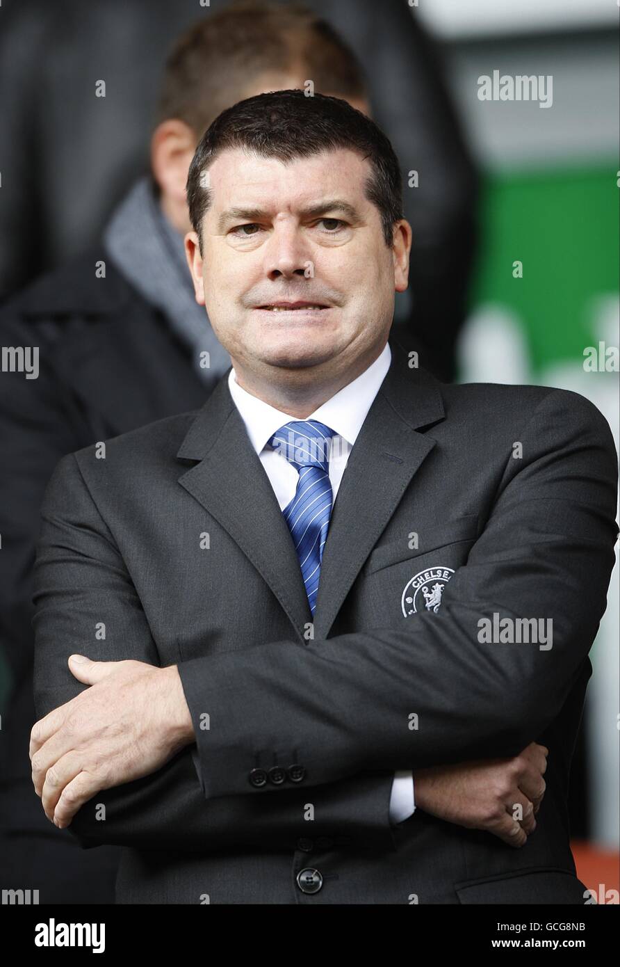 Chelsea chief executive ron gourlay in stands hi-res stock photography ...