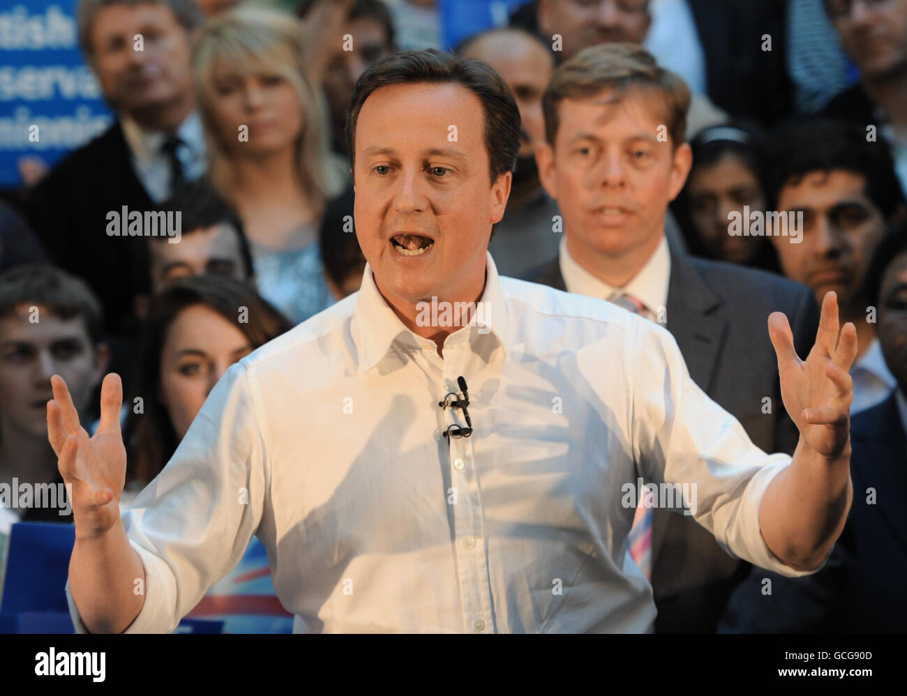 2010 General Election campaign May 4th Stock Photo - Alamy