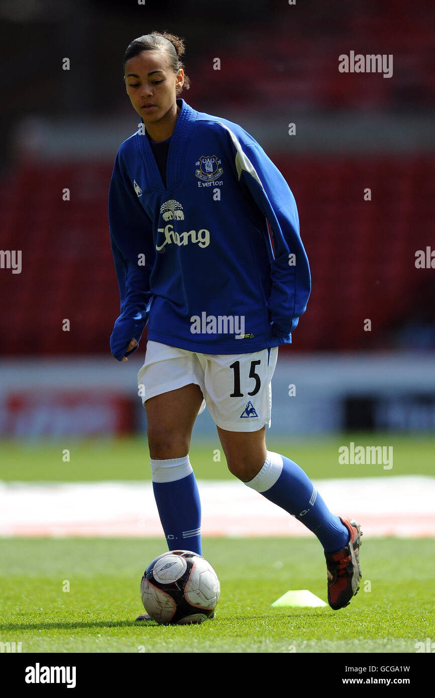 Soccer - Women's FA Cup - Final - Everton v Arsenal - City Ground. Fern ...